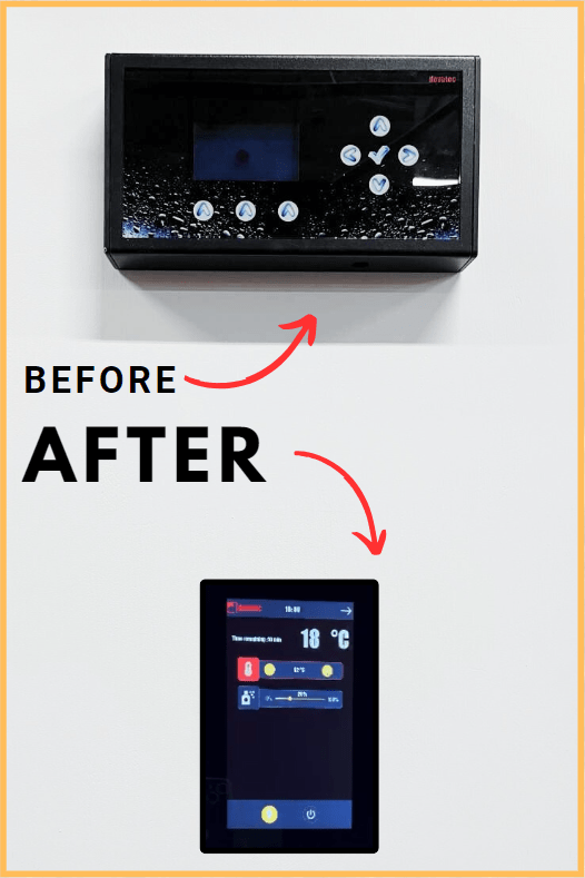 Découvrez la nouvelle télécommande tactile Steam Bath pour hammams ...